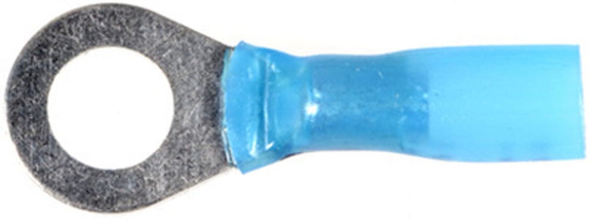 AMZ Clips And Fasteners 10 Krimp & Seal Ring Terminals 1/4" Stud 16-14 ...