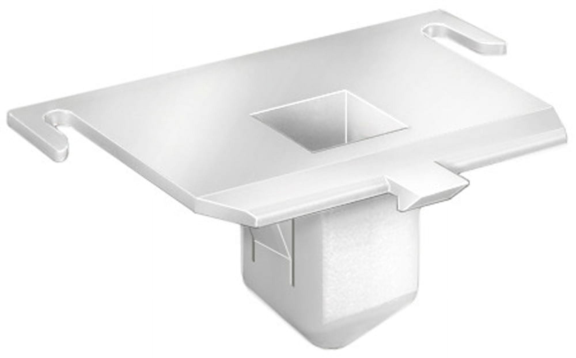 AMZ Clips And Fasteners 15 Rocker Moulding Clips White Nylon Compatible ...