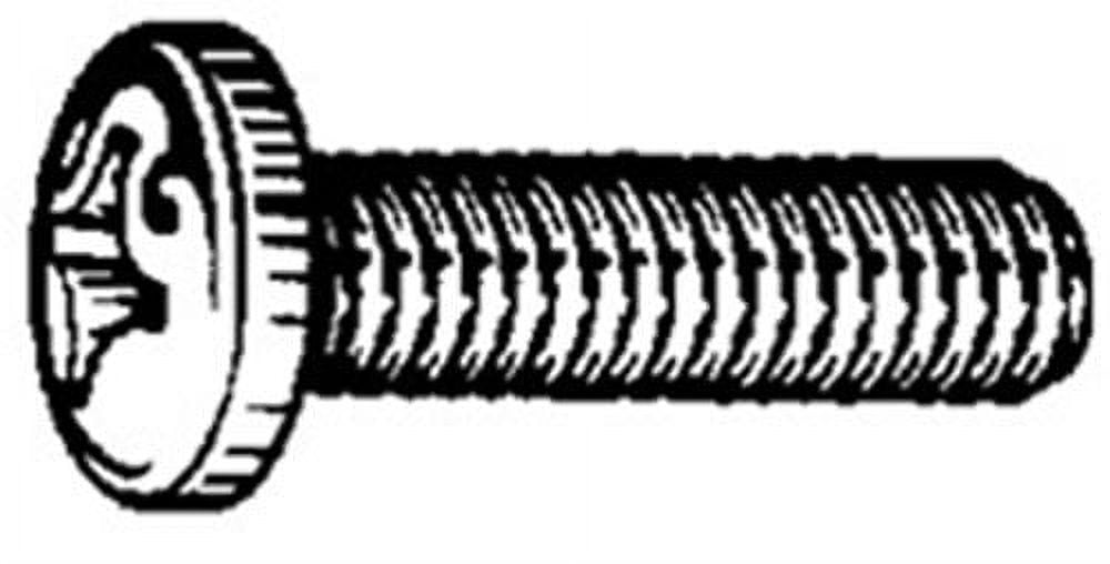 AMZ Clips And Fasteners 6-32 X 1/2" Phillips Pan Head Machine Screws ...