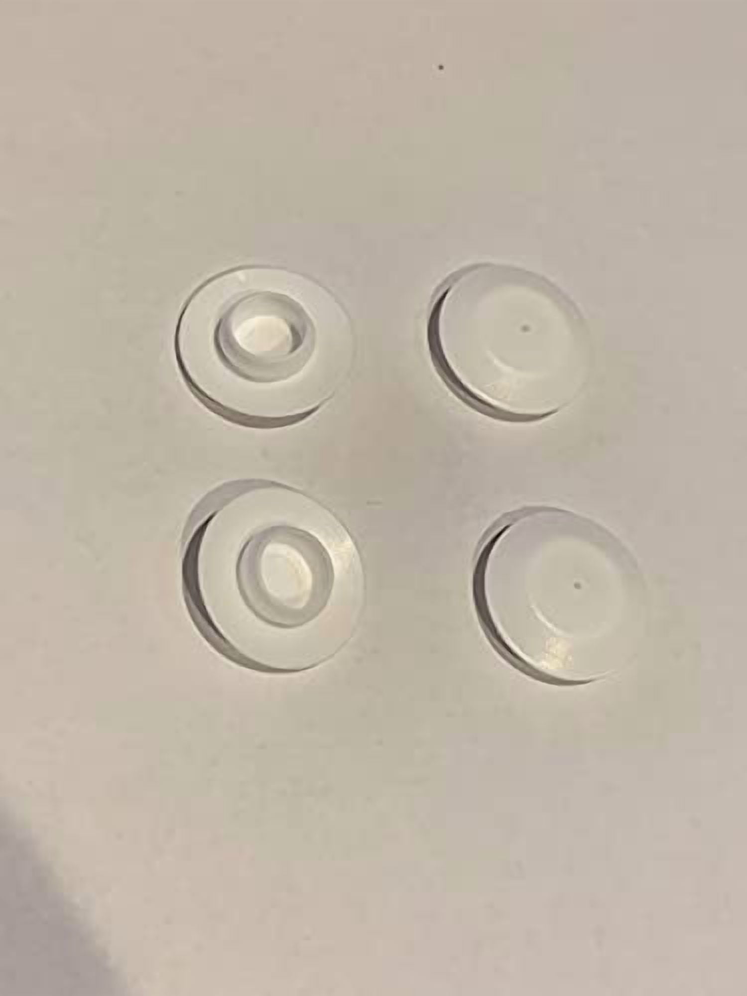 AMZ Clips and Fasteners 50 3/8" White Plastic Flush Type Hole Plugs 3/4" Head - Walmart.com