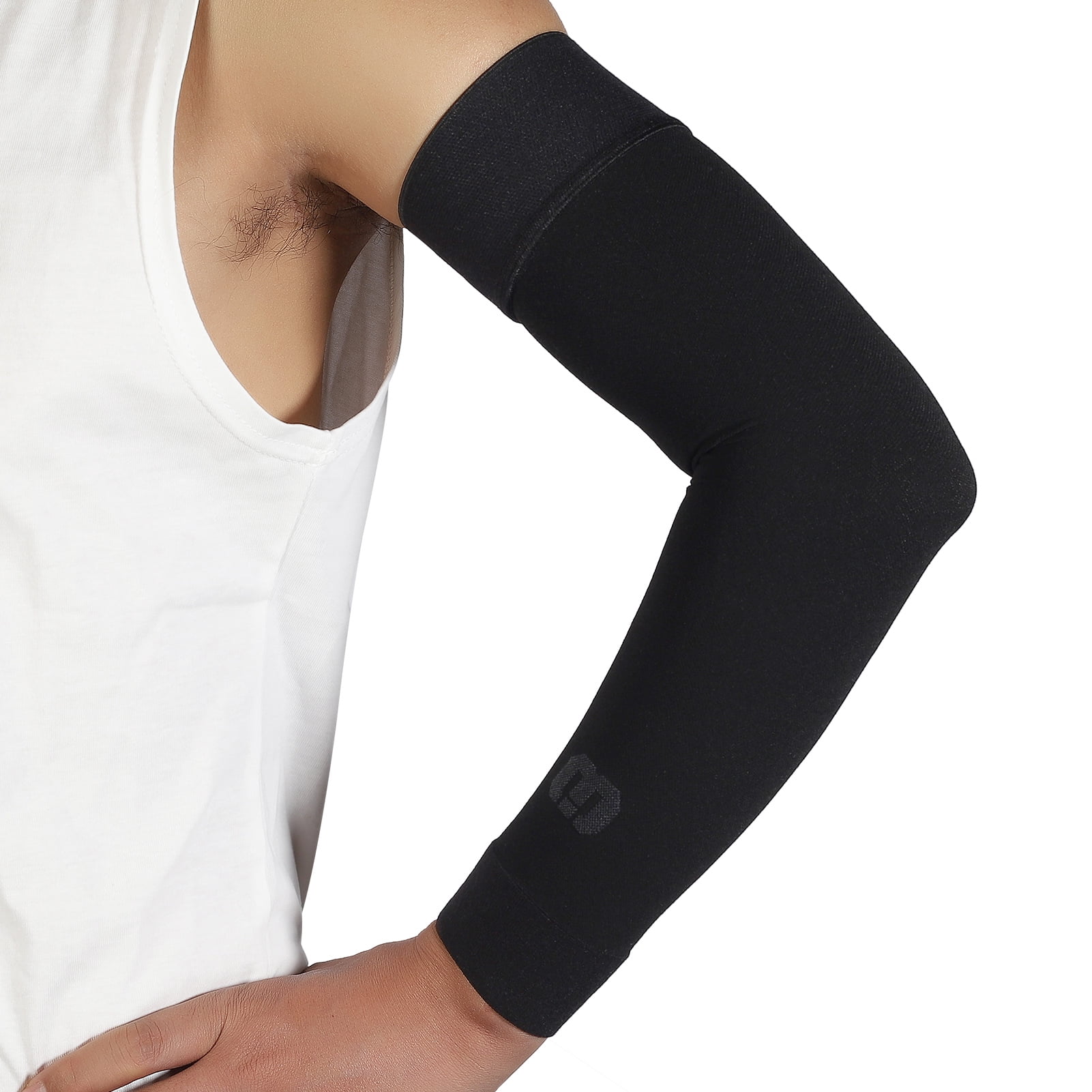 AMZAM Medical Compression Arm Sleeve for Women Men, 20-30mmhg, Single ...