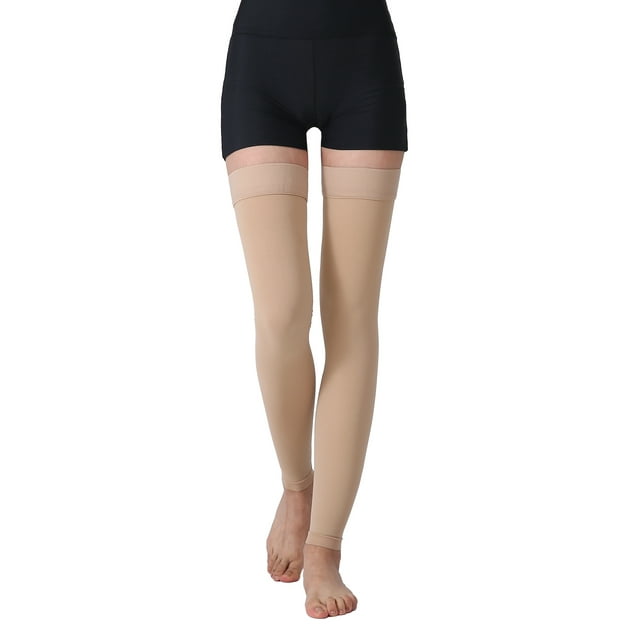AMZAM Medical Grade Support Socks, Thigh High Compression Stocking ...