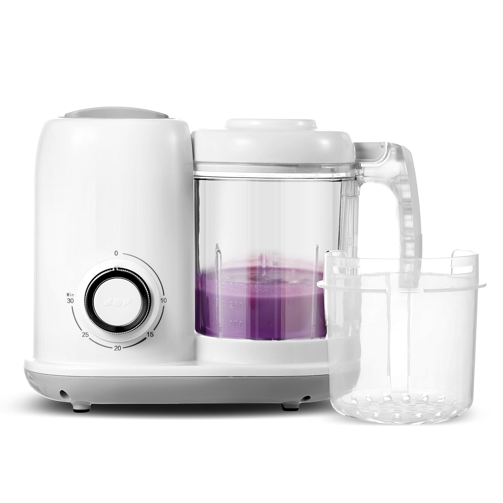Baby Food Maker 4 in 1 Puree Blender Auto Grinding Knob Control ...