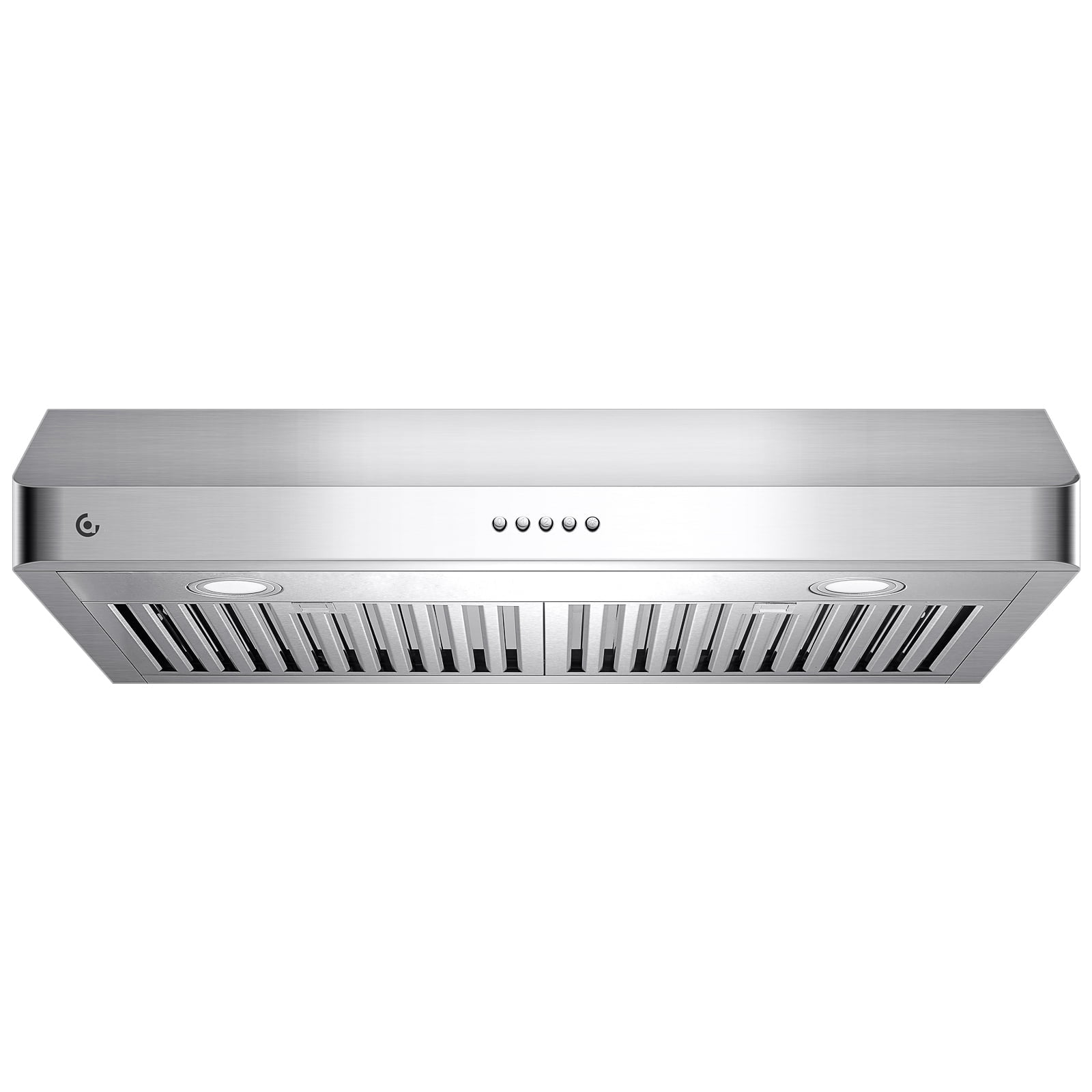 AMZCHEF Under Cabinet Range Hood 30 Inch 250CFM Stainless Steel Kitchen ...