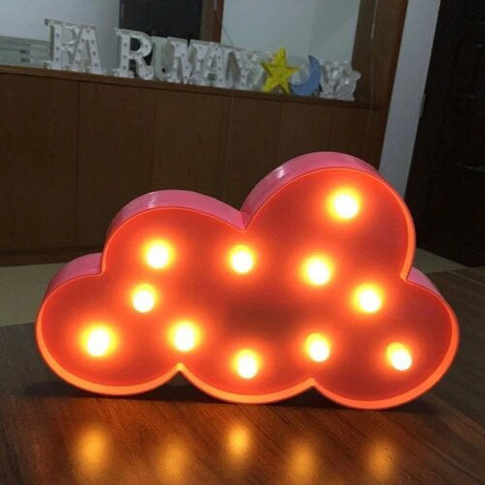 AMZER Creative Shape Warm White LED Decoration Party Star Lamp Light ...