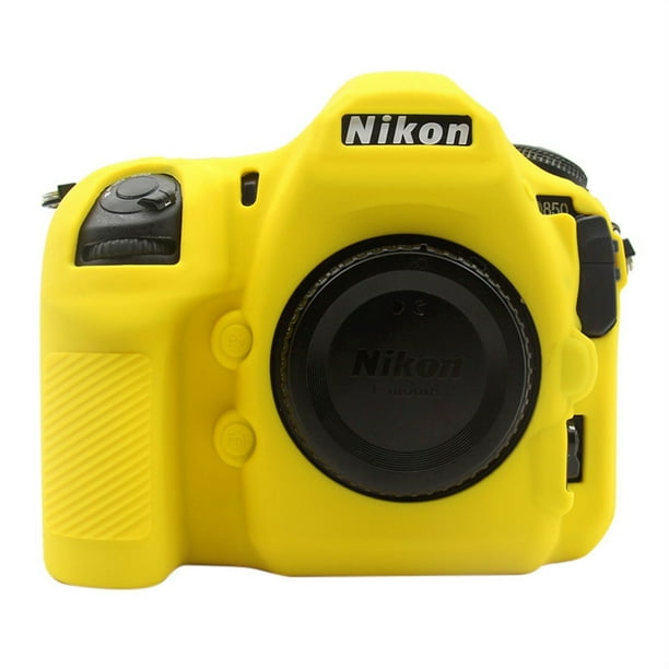 AMZER Soft Silicone Protective Armor Case for Nikon D850 - Yellow ...