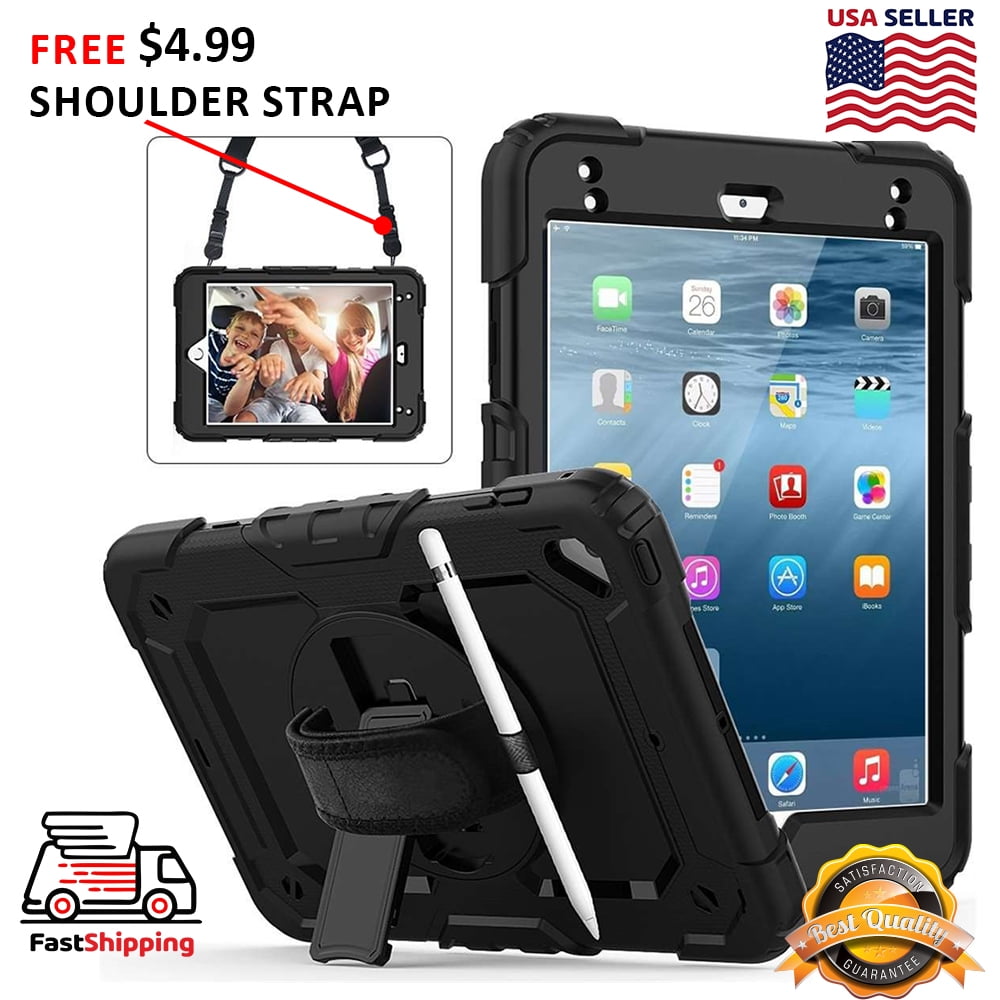 AMZER Tuffen Full Body Protective Case for iPad mini 5 with Built-in ...