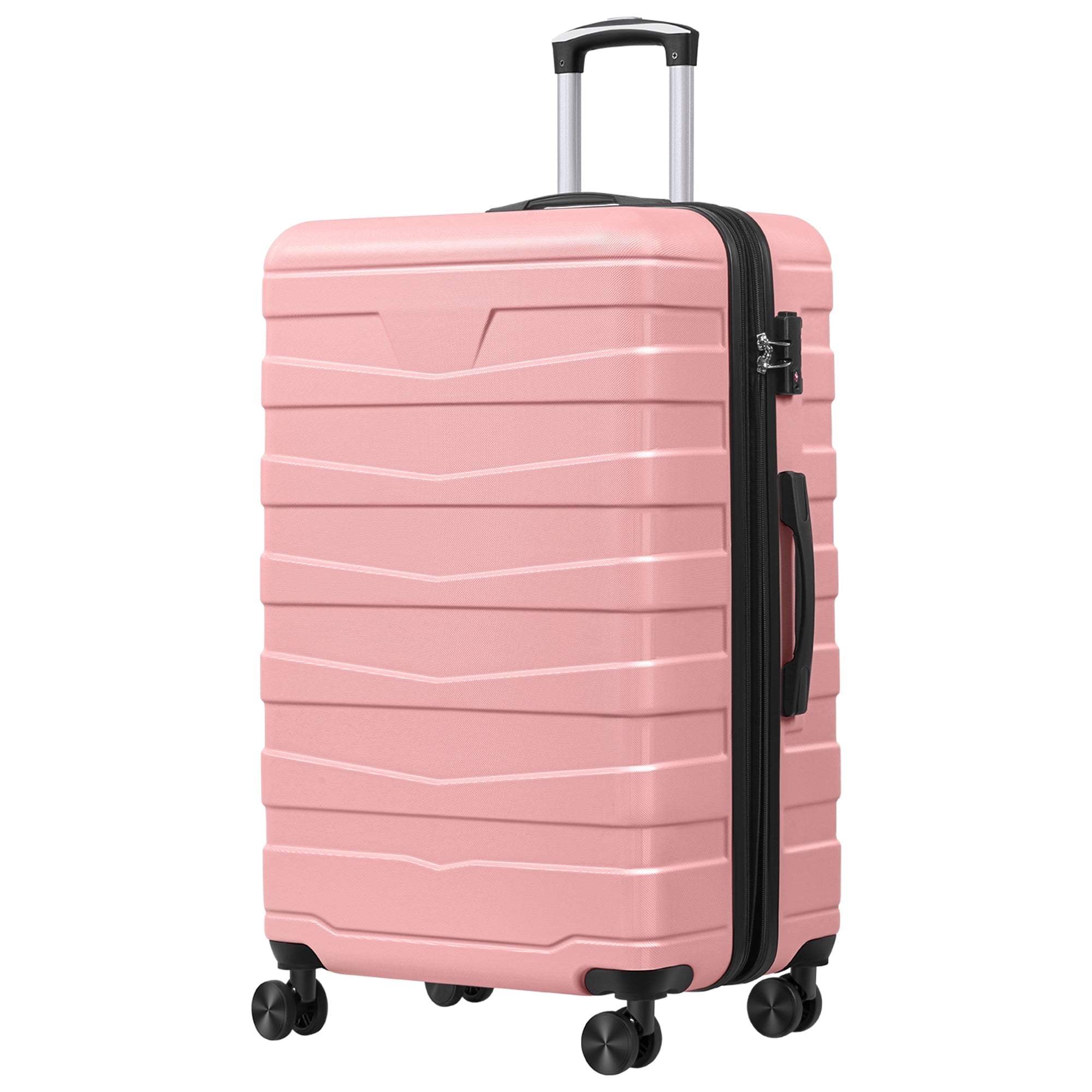 "AMZFUN 20"" Hardshell Carry-On Luggage, Lightweight PC+ABS, TSA Lock, 360° Wheels, USB Port ...