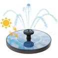 AMZtime Solar Water Fountain, Upgraded Solar Bird Bath Fountains with 6 ...