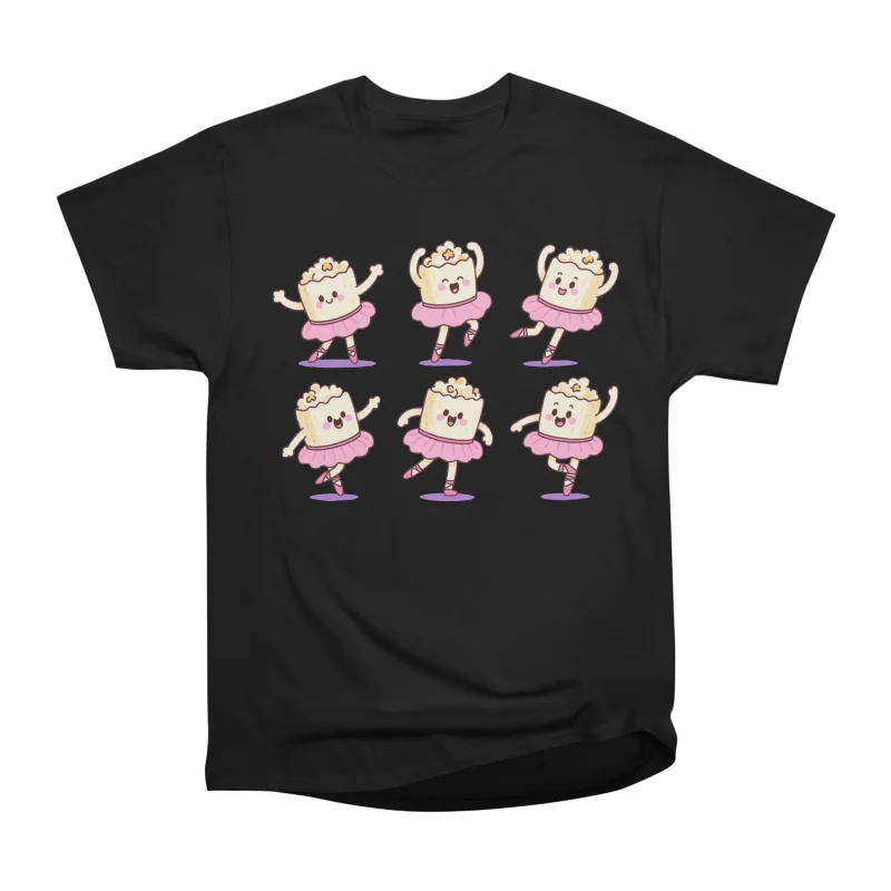 AMaizeIng Ballerina Cute Popcorn Dancing Ballet Pun T-Shirt Tee Gift ...