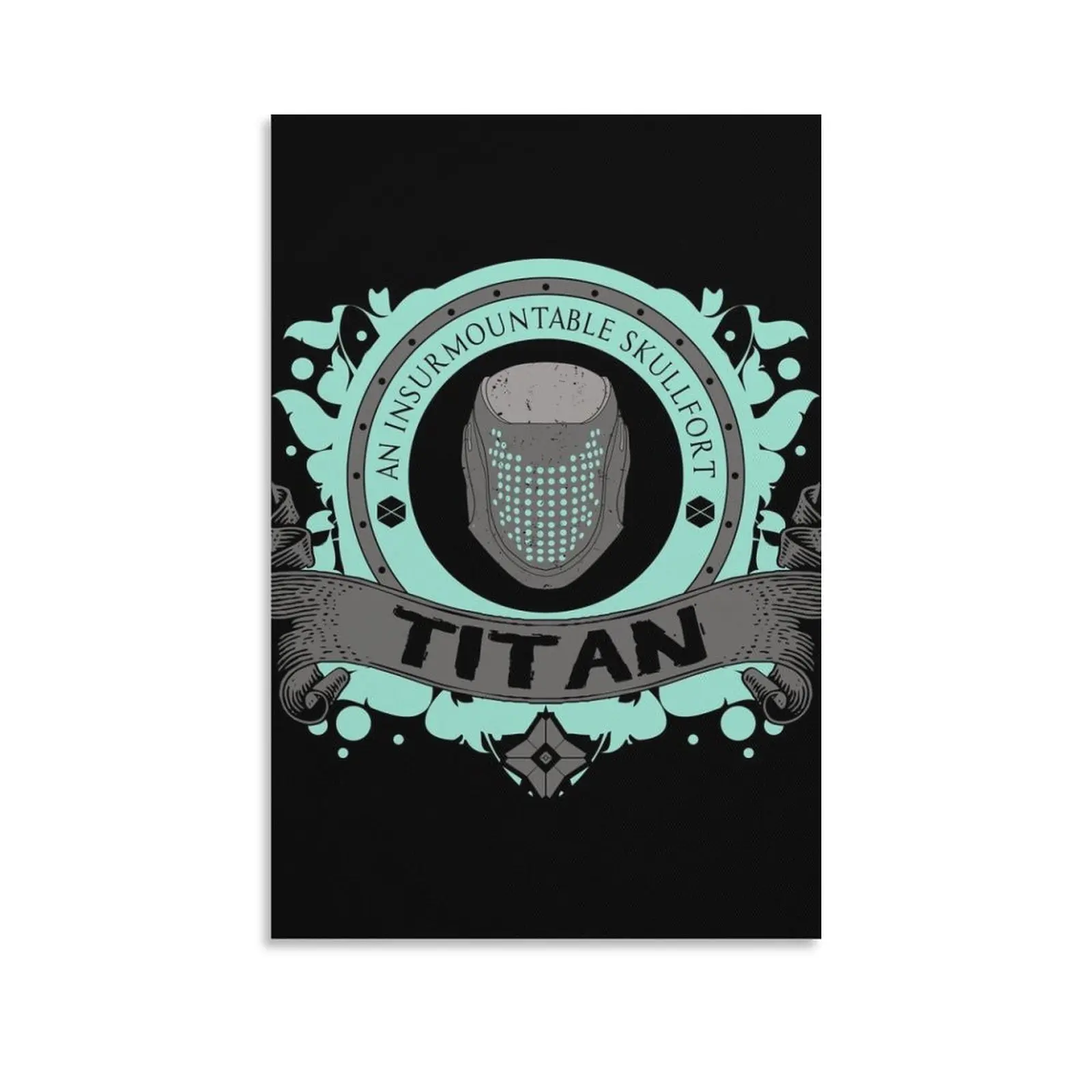 AN INSURMOUNTABLE SKULLFORT - LIMITED EDITION Canvas Painting posters ...