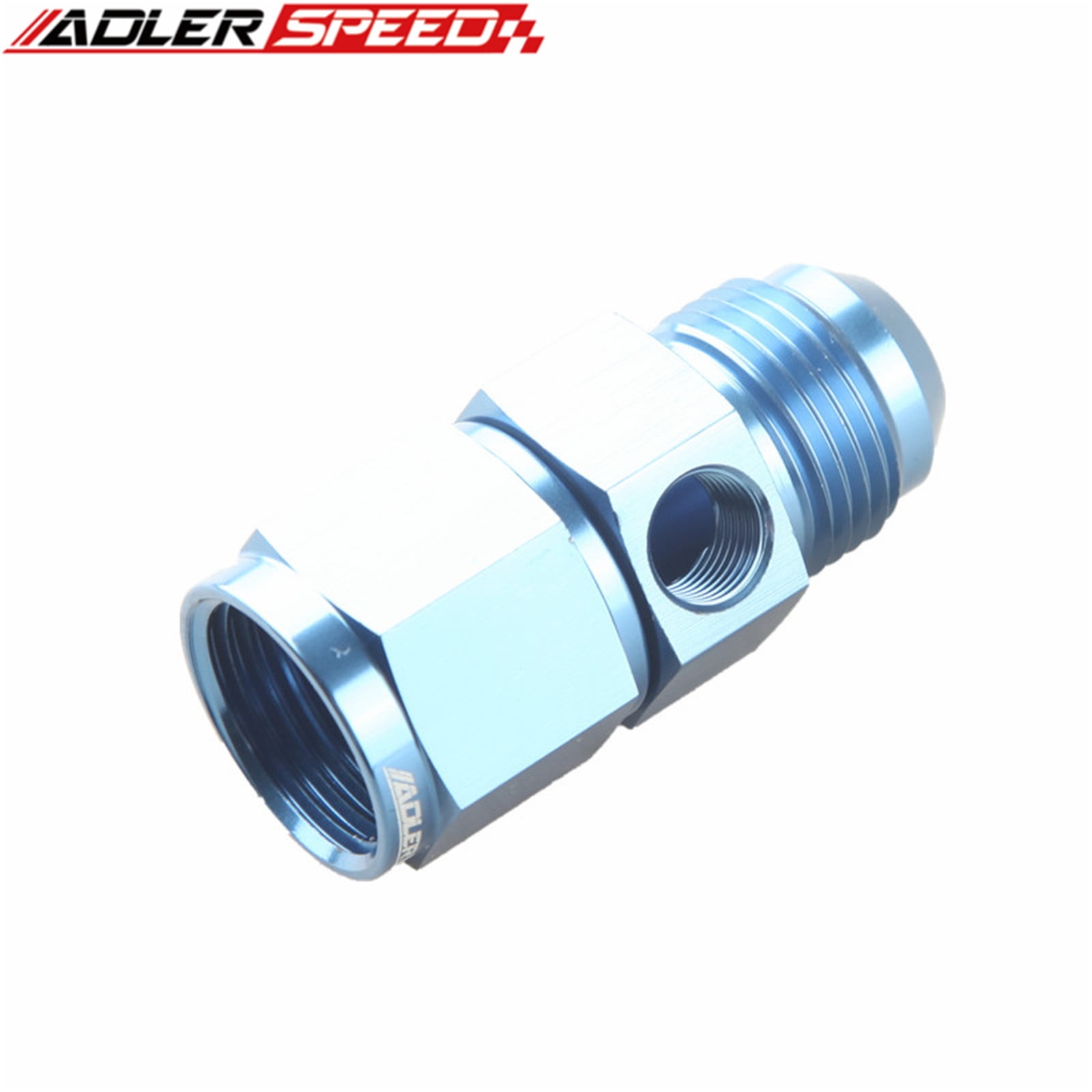 AN10-NPT1-8-Oil Gauge Sensor Side Port Adapter, Alloy Flare Fitting ...