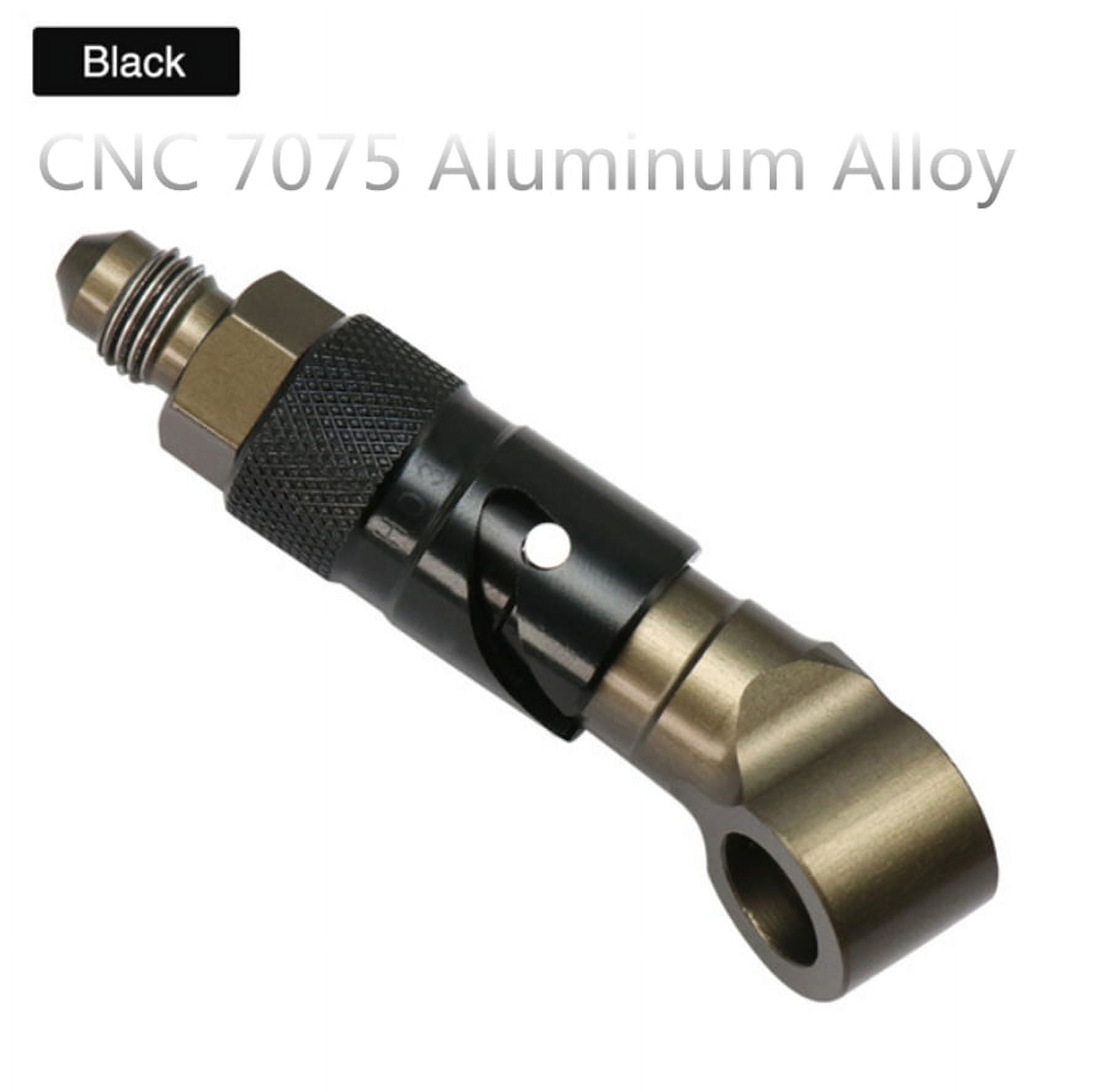 AN3 Black CNC Motorcycle Dry Brake Line Coupling Fittings Quick Release ...