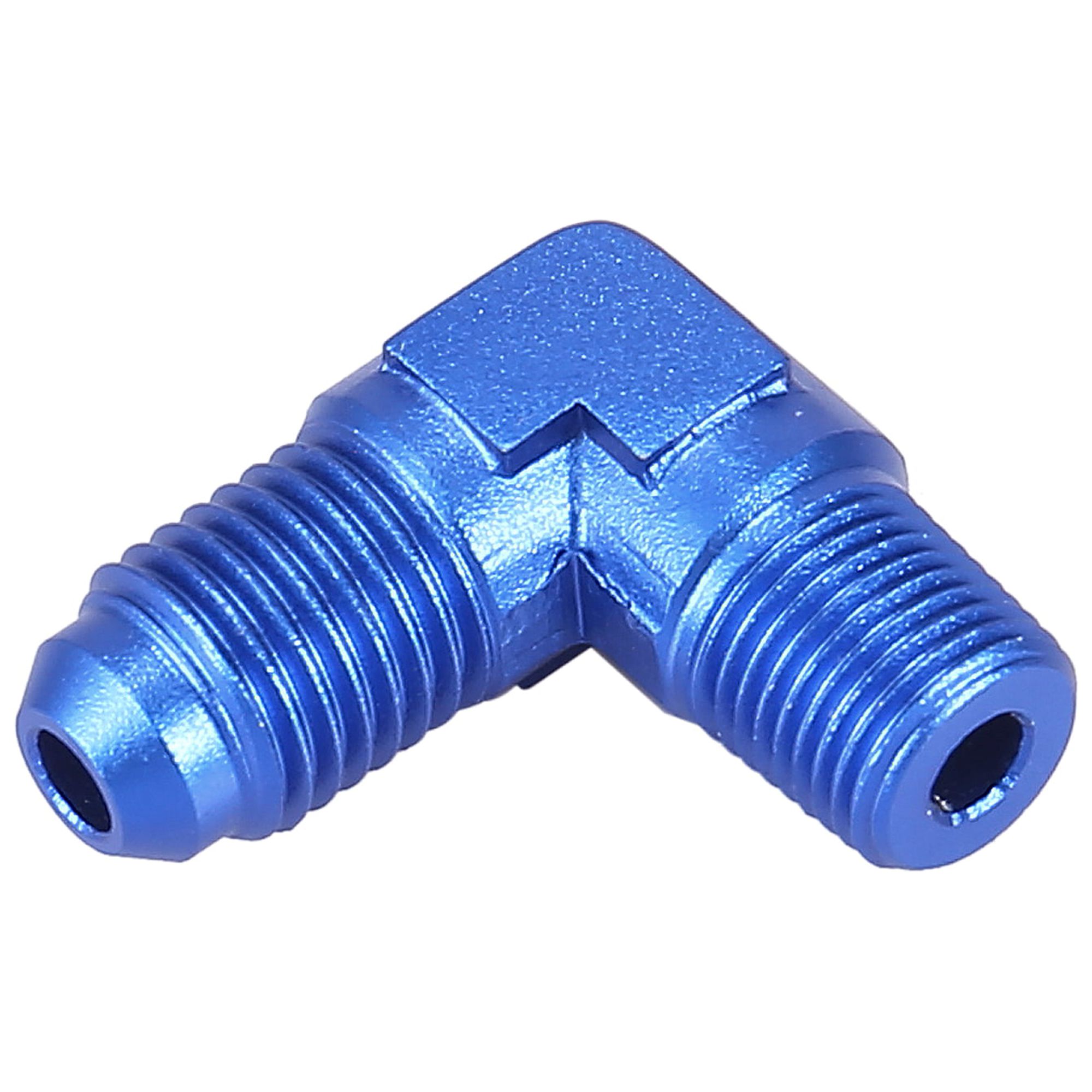 AN4 90 Degree Male to 1/8" NPT Male Flare Bulkhead Fitting Adaptor for ...