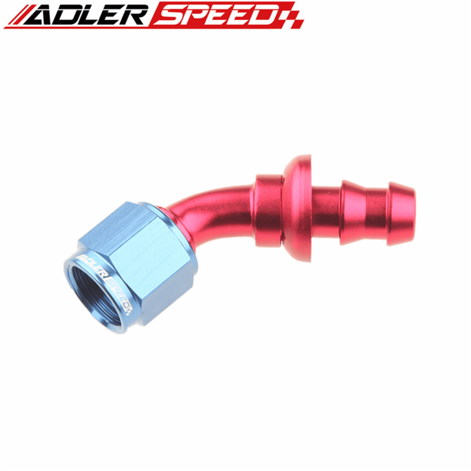 AN6 45 Degree-Oil & Fuel Hose End Adapter Kit, Straight, Heavy Duty ...