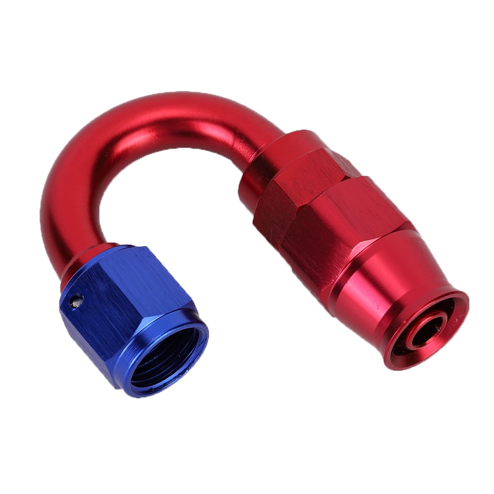 AN6 Hose End Fitting Swivel Cooling Oil Fuel Adaptor for Teflon ...