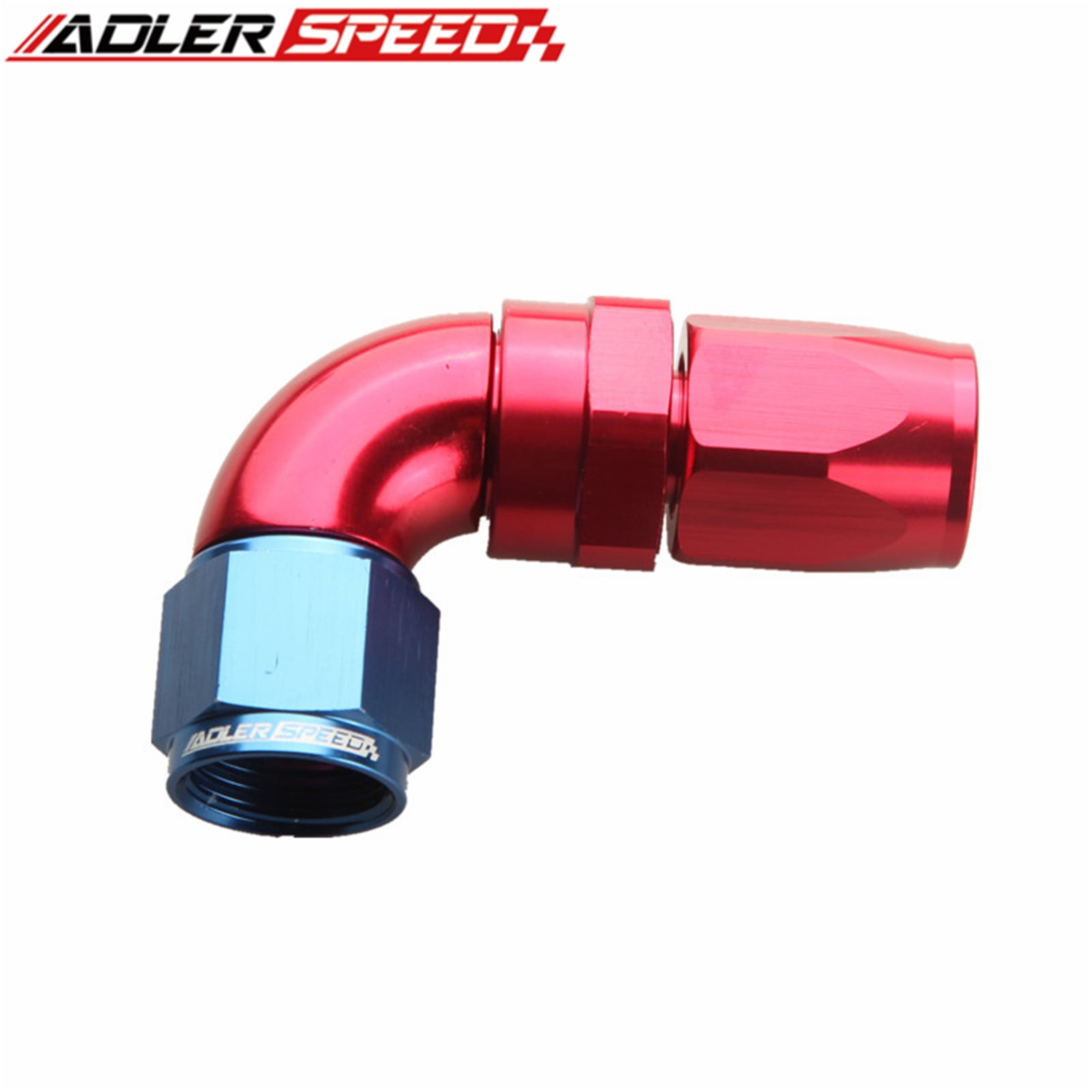 AN8 90 Degree-Aluminum Hose End Adapter, Heavy Duty - Walmart.com