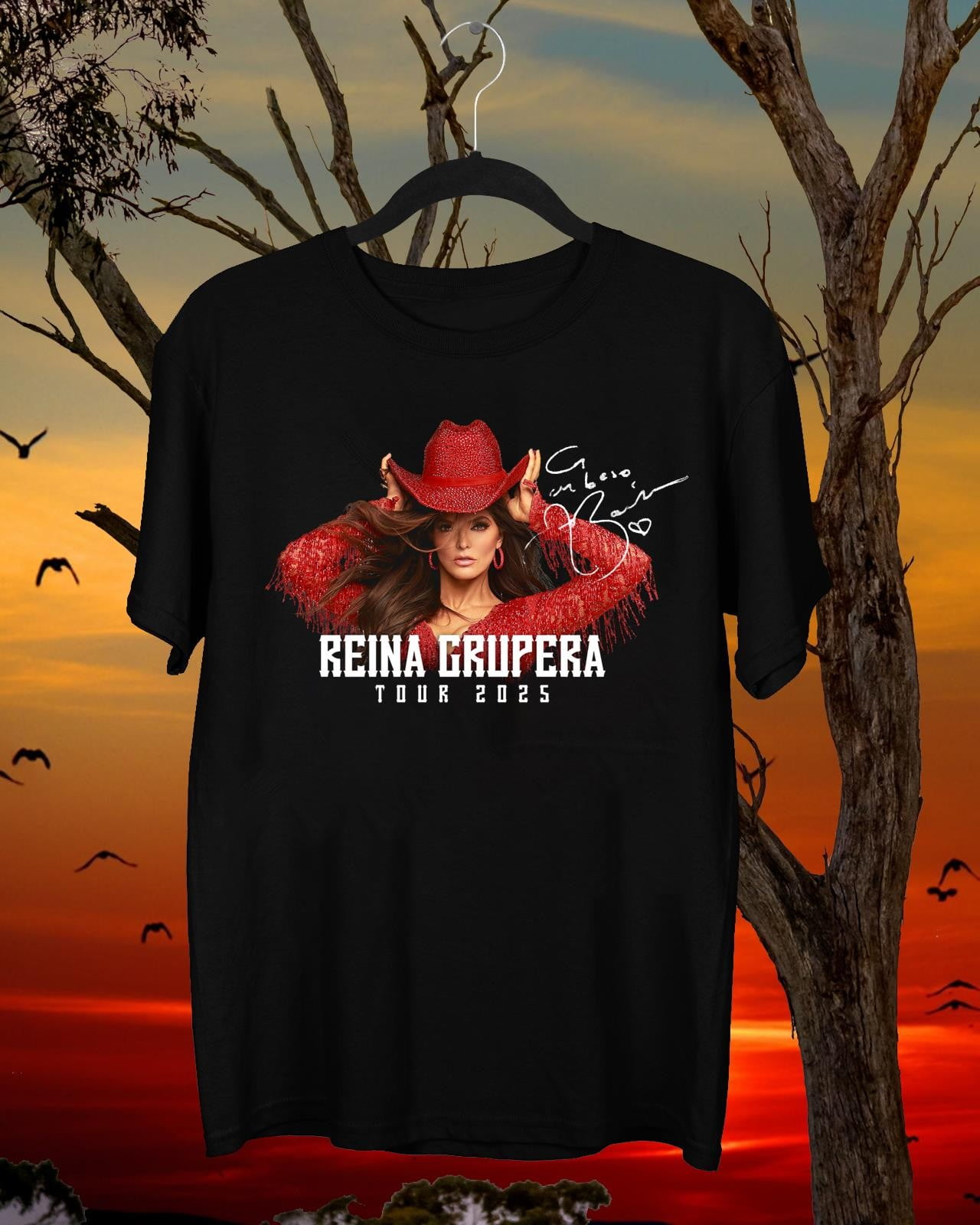 ANA BARBARA Singer Tour 2025 Gift for Fan S to 5XL Black T-shirt ...