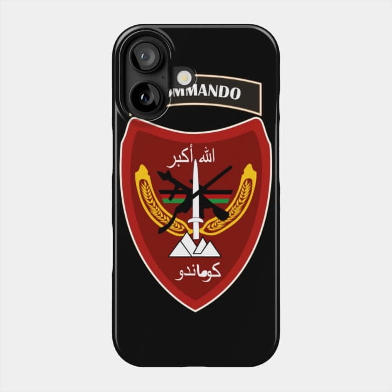 ANA Commando Brigade Afghanistan War Case for iPhone 11,12,13,14,15,16 ...