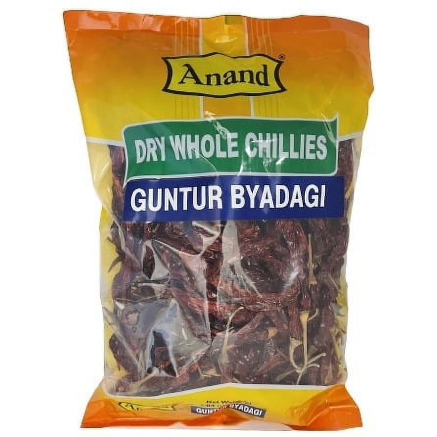 ANAND Dry Whole Chillies Byadagi - 7oz (200 Grams) - Walmart.com