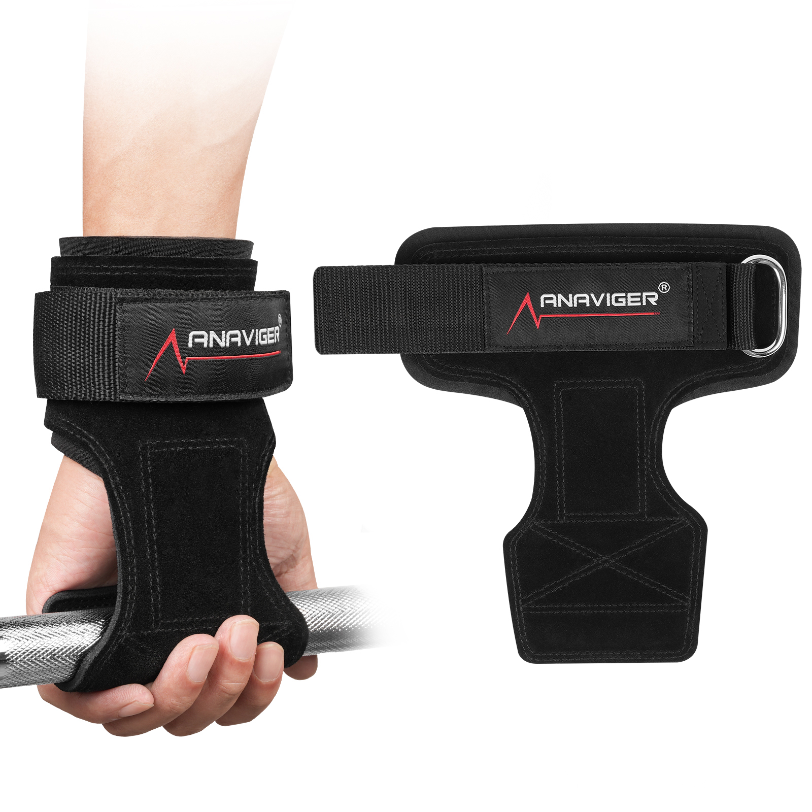 JerkFit Death Grips, Ultra Premium Lifting Straps for Dead Lifts, Pull ...