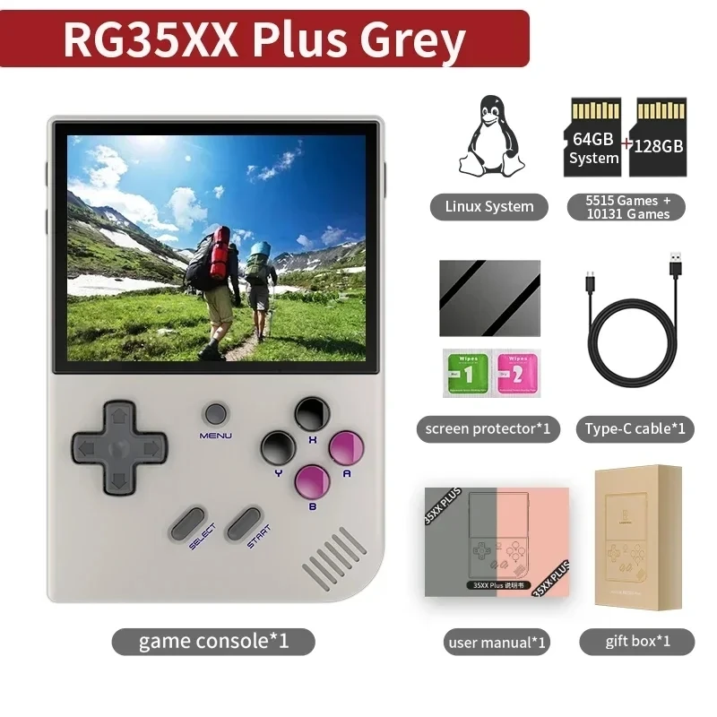 ANBERNIC RG35XX H RG35XX PLUS Linux Portable Game Classic Games Retro ...