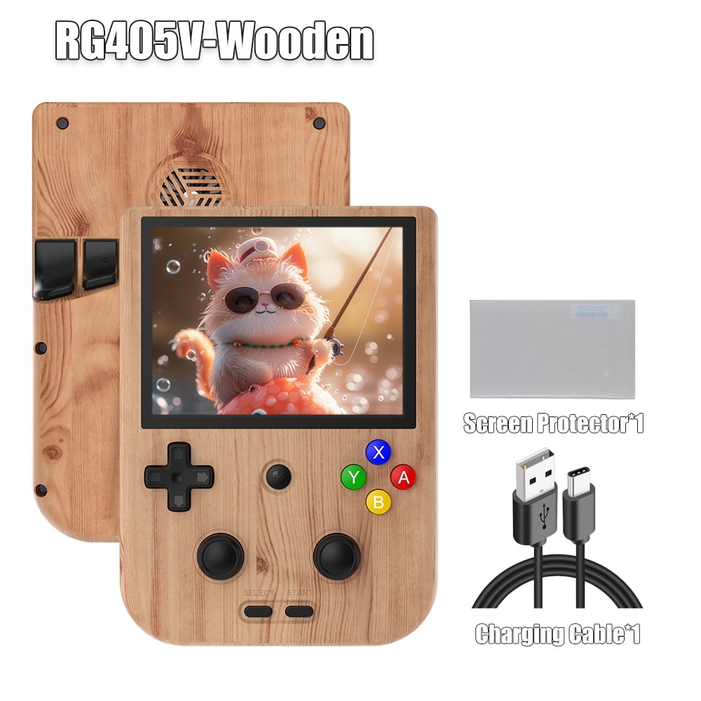 ANBERNIC RG405V Handheld Game Console 4’’ IPS Touch Screen Android 12 ...