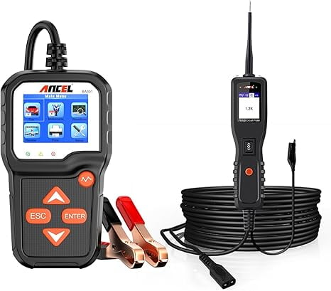 ANCEL BA301 6V 12V Battery Load Tester Car Cranking Charging System ...
