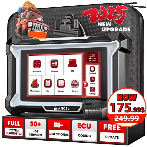 [Second Hand] ANCEL DS410 Lite Full System Car OBD2 Scanner Bi ...