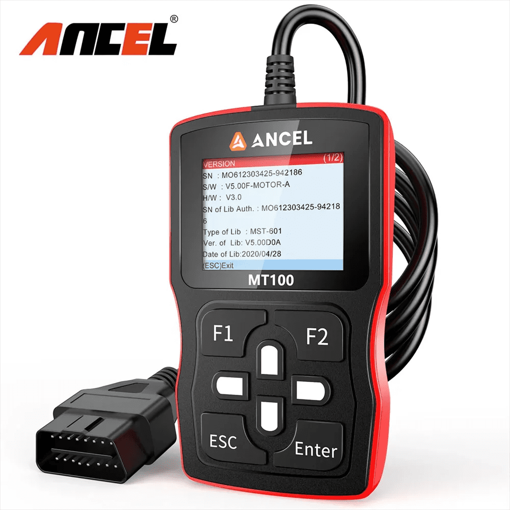 ANCEL MT100 Motorcycles Scanner Motorcycle Code Reader Engine System ...