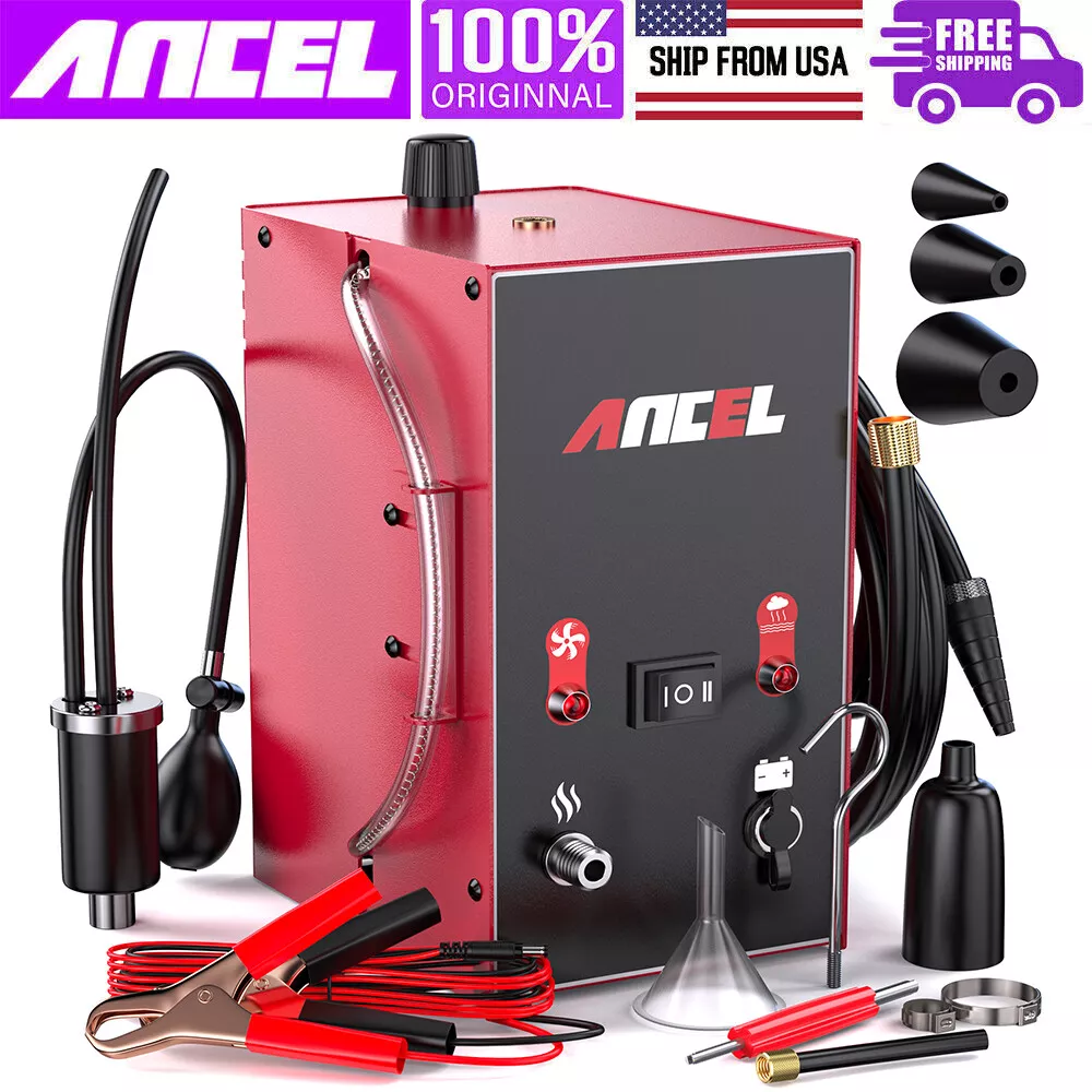 ANCEL S160 Automotive Smoke Machine Car Smoke Leak Detector Built-in ...