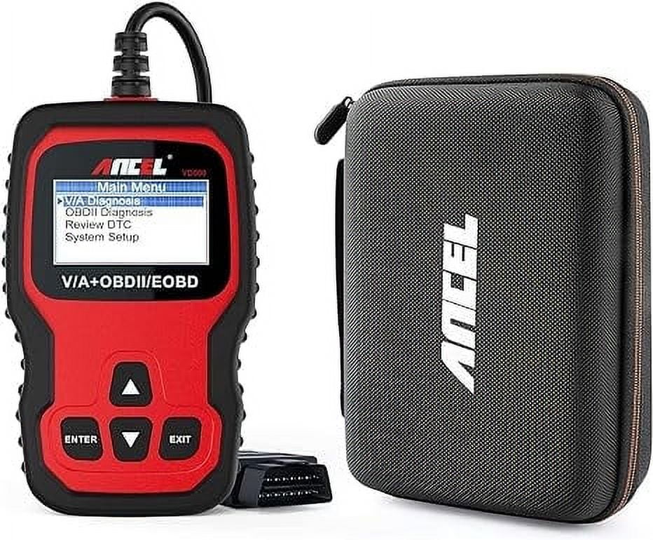 ANCEL VD500 with ANCEL Protective Case Storage Bag OBD II Diagnostic ...