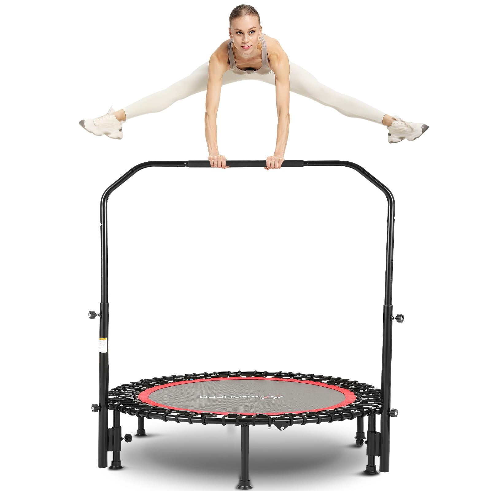 Pure Fitness 40-Inch Exercise Fitness Trampoline, Blue - Walmart.com
