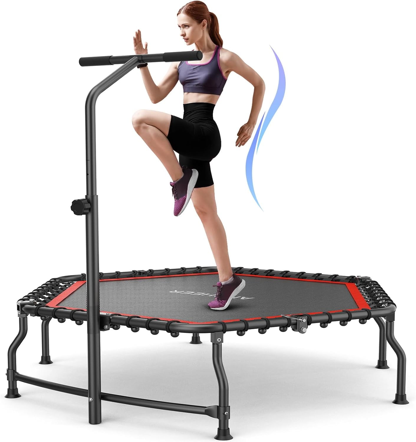 ANCHEER 50" Rebounder Trampoline for Adults- 2025 Foldable Mini ...