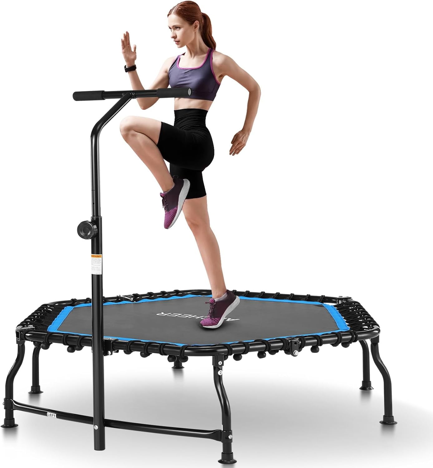 ANCHEER 50" Rebounder Trampoline for Adults- 2025 Foldable Mini ...