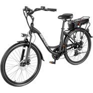 Hyper Bicycles HYP-E700-1105 Adult City Ebike 20+ Mile Range, Pedal Assist, Blue - Walmart.com