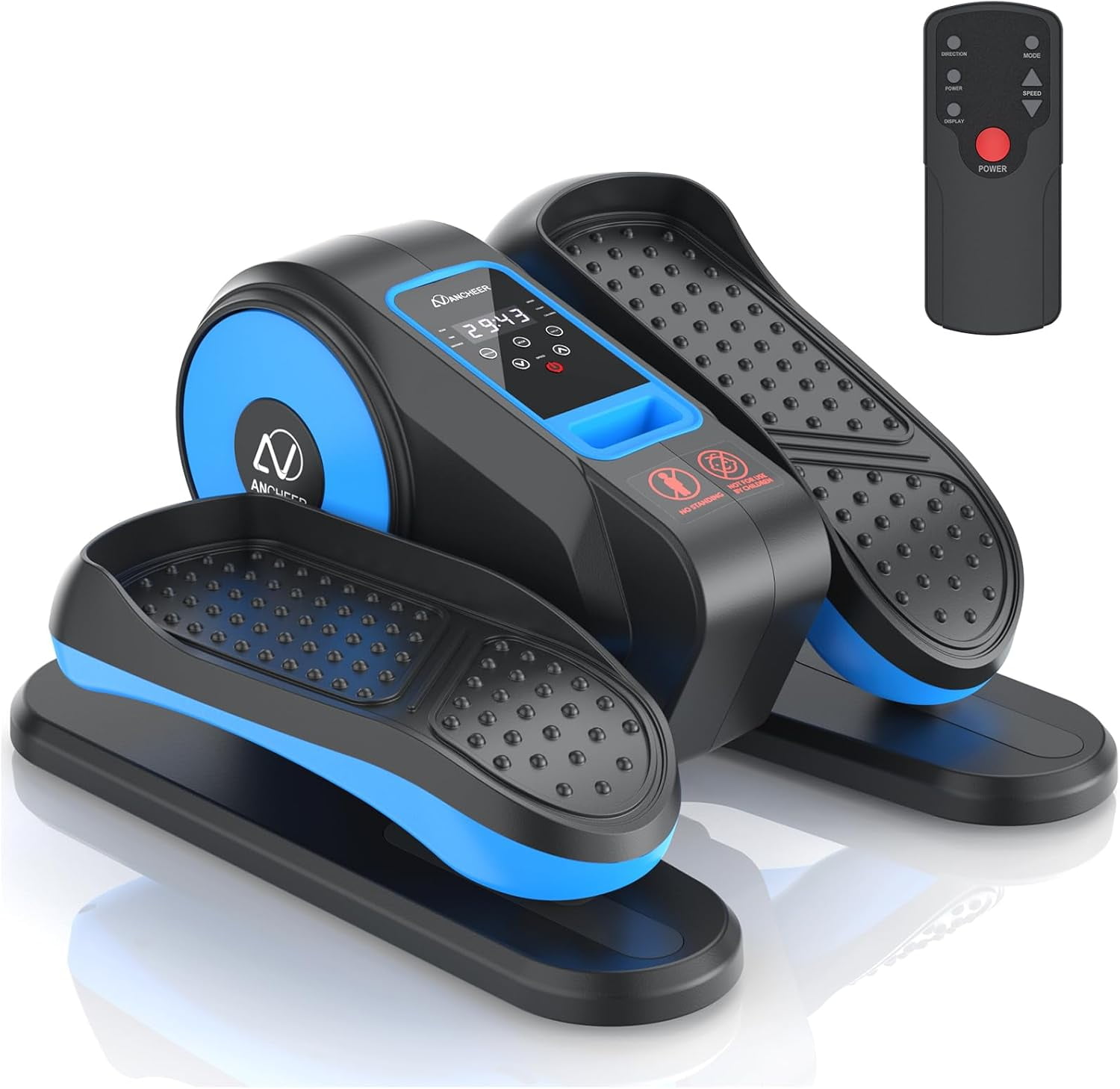 ANCHEER Under Desk Elliptical, Electric Leg Exerciser While Sitting for ...