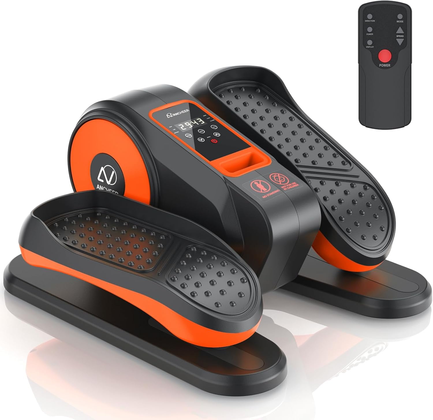 ANCHEER Under Desk Elliptical, Electric Leg Exerciser While Sitting for ...