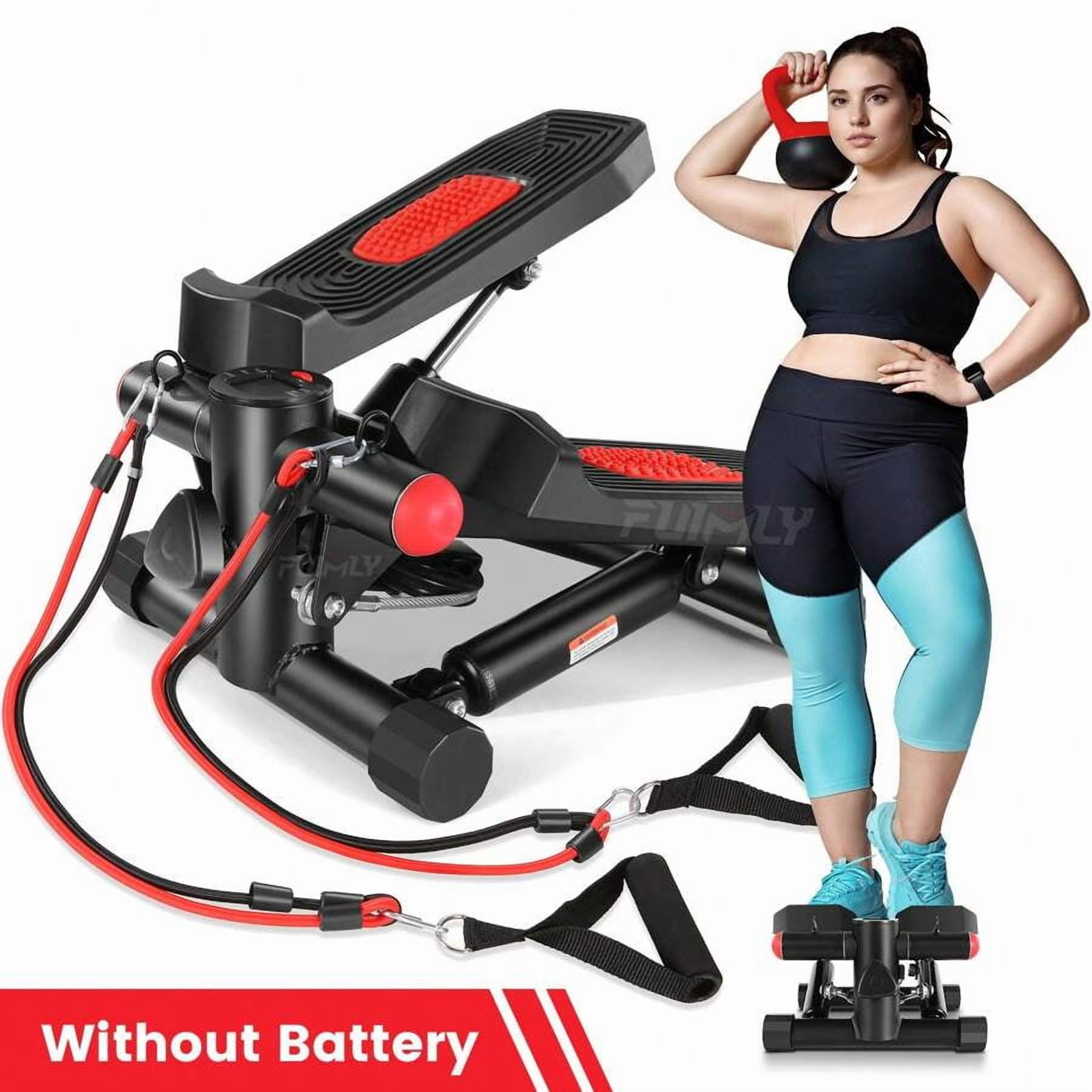 ANCHEER Exercise Stepper With 2 Resistance Bands, Exercise Stepper ...