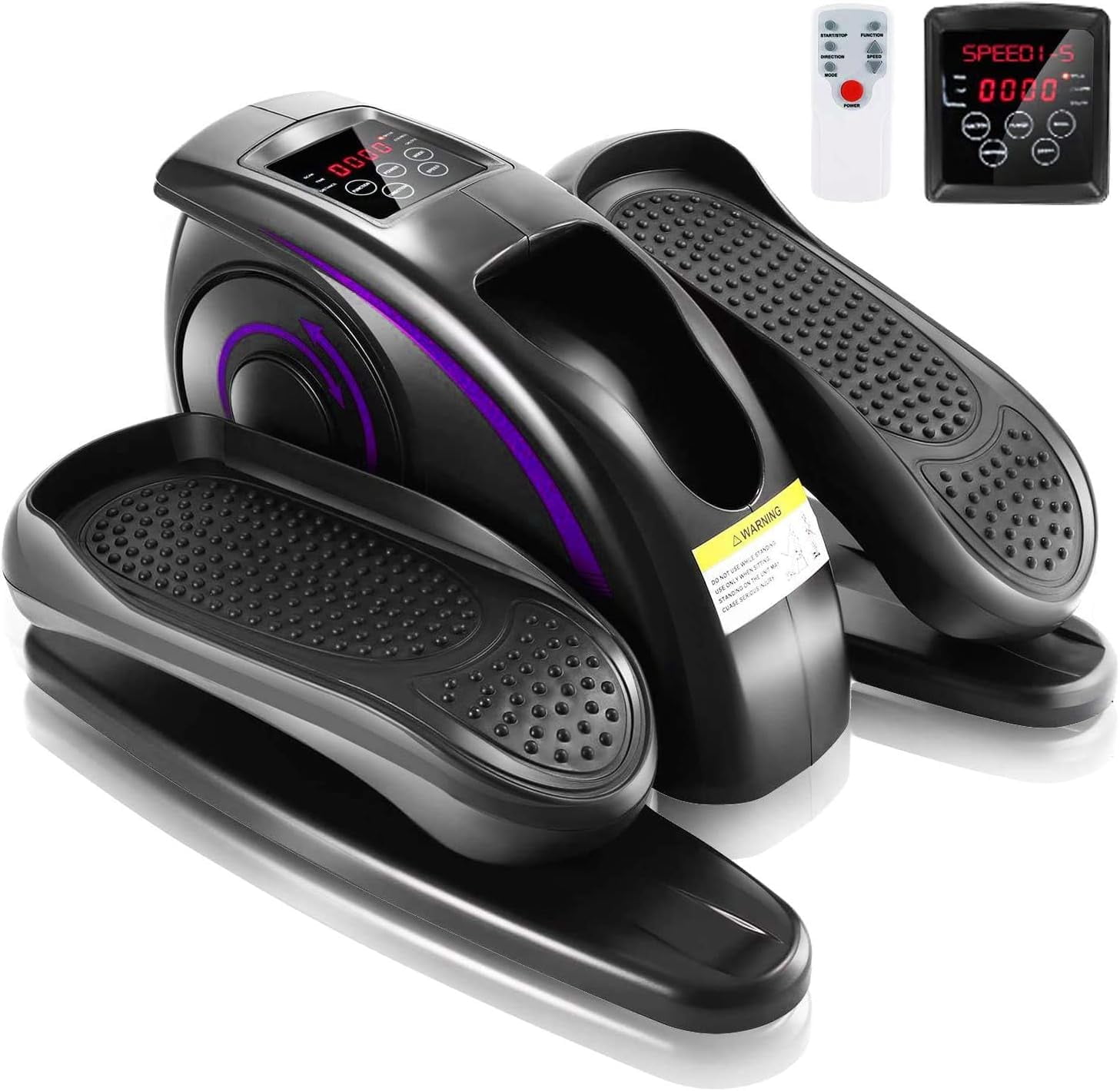 ANCHEER Under Desk Elliptical Machine, Electric Seated Pedal Exerciser ...