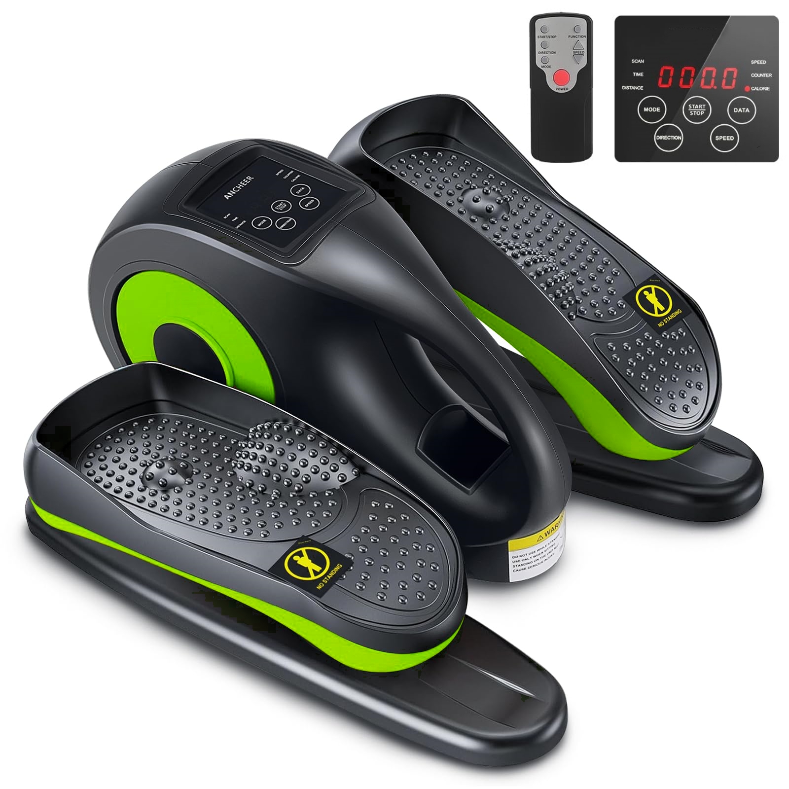 ANCHEER Under Desk Elliptical Machine for Seniors, Electric Seated ...