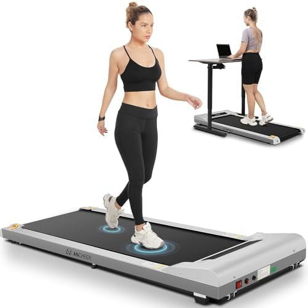 ANCHEER Walking Pad Treadmill, 3 in 1 Under Desk Treadmill 300 lb ...