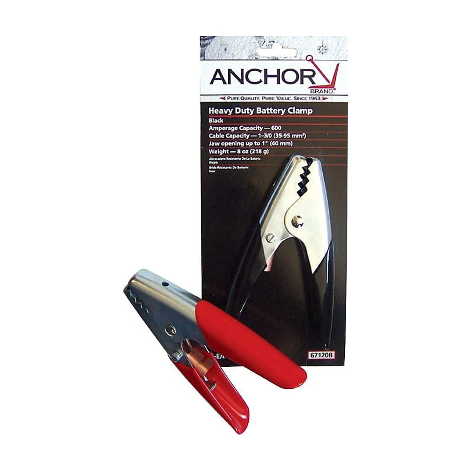 ANCHOR Battery Clamp Heavy-Duty Black 67120B - Walmart.com