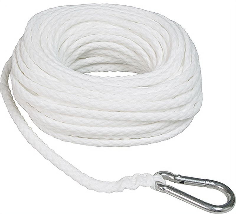 ANCHOR LINE (HB) 3/8" x 100' - WHITE - Walmart.com