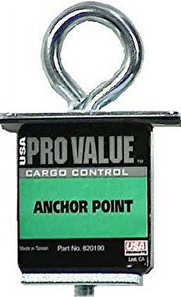Progrip 820190 Pick-Up Truck Anchor Point With Rubber Block, 1 ...