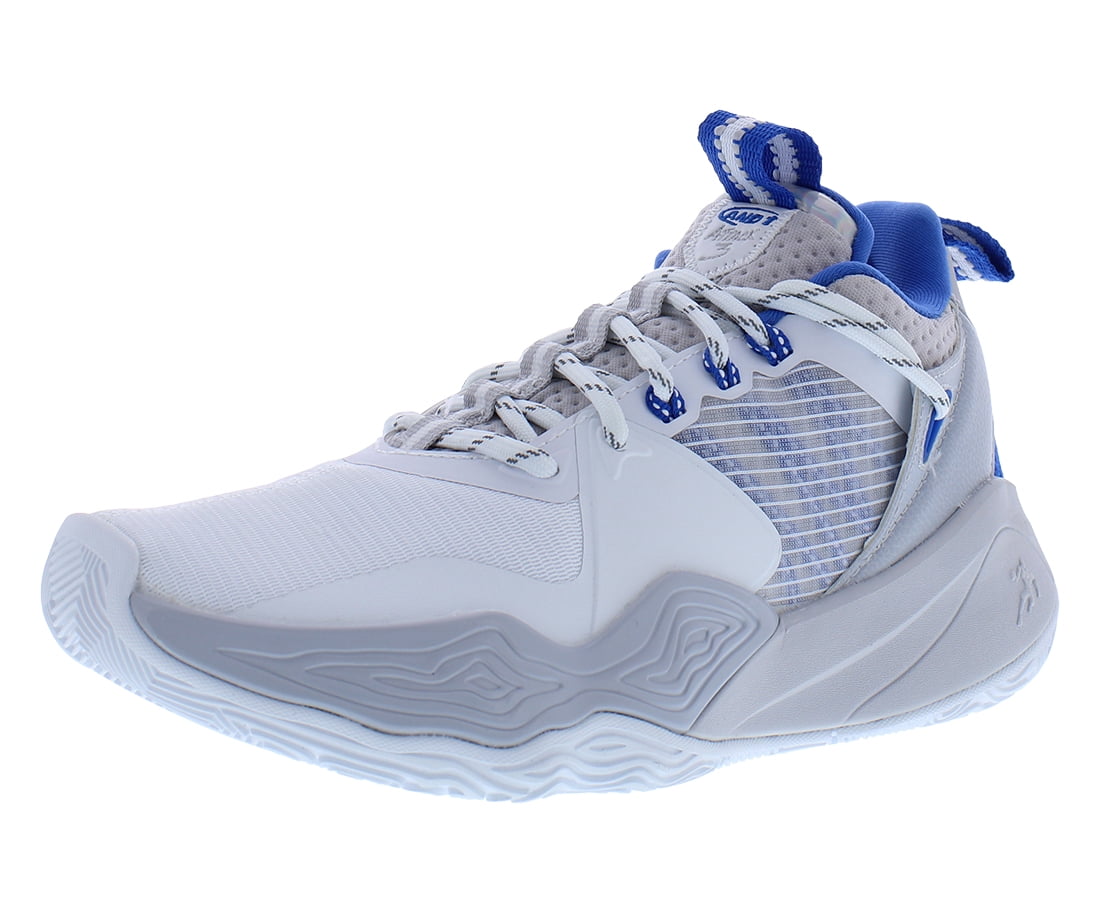 AND1 Attack 3.0 PS Boys Shoes Size 1, Color: White/Gray - Walmart.com