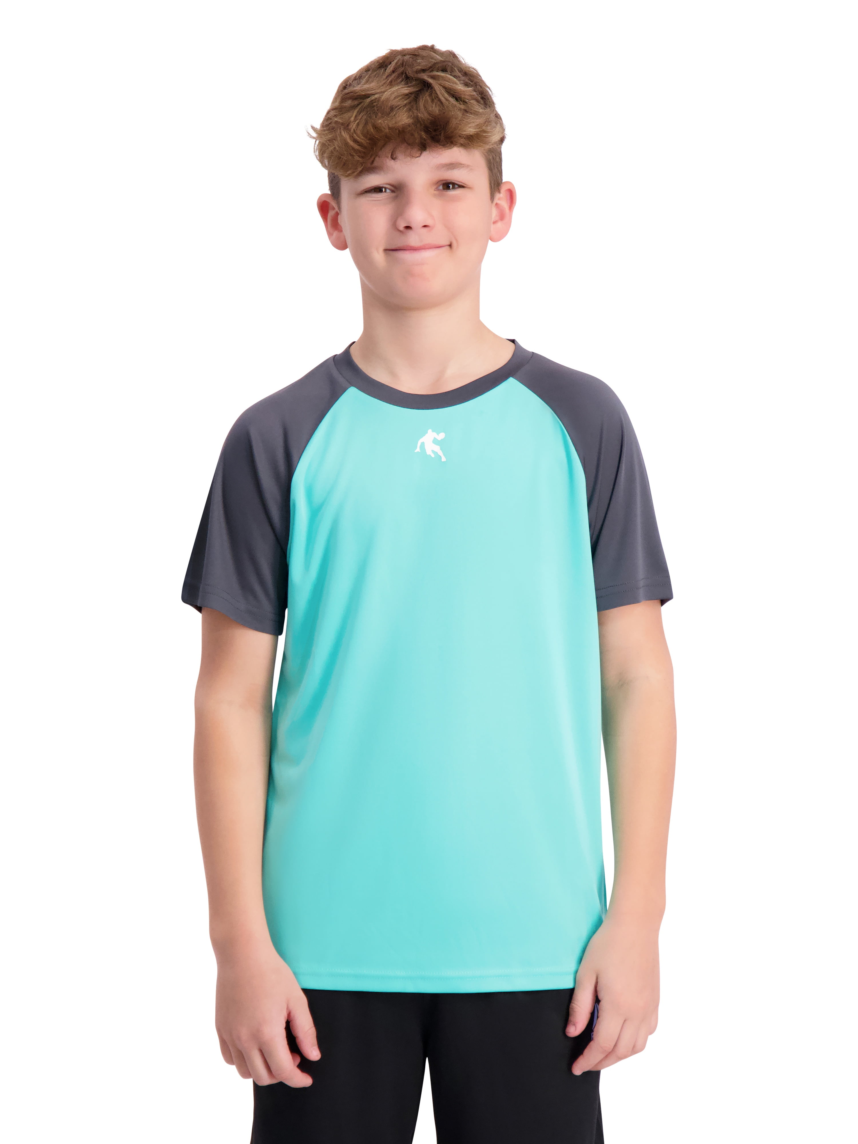 AND1 Boy's Athletic Performance Short Sleeve T-Shirt, Sizes 4-18 ...