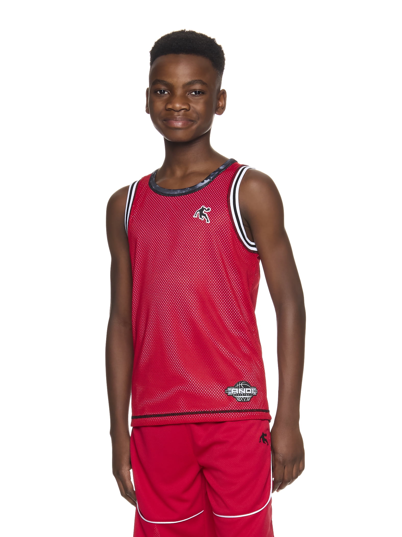 AND1 Boys Active Reversible Tank Top, Sizes 4-18 - Walmart.com