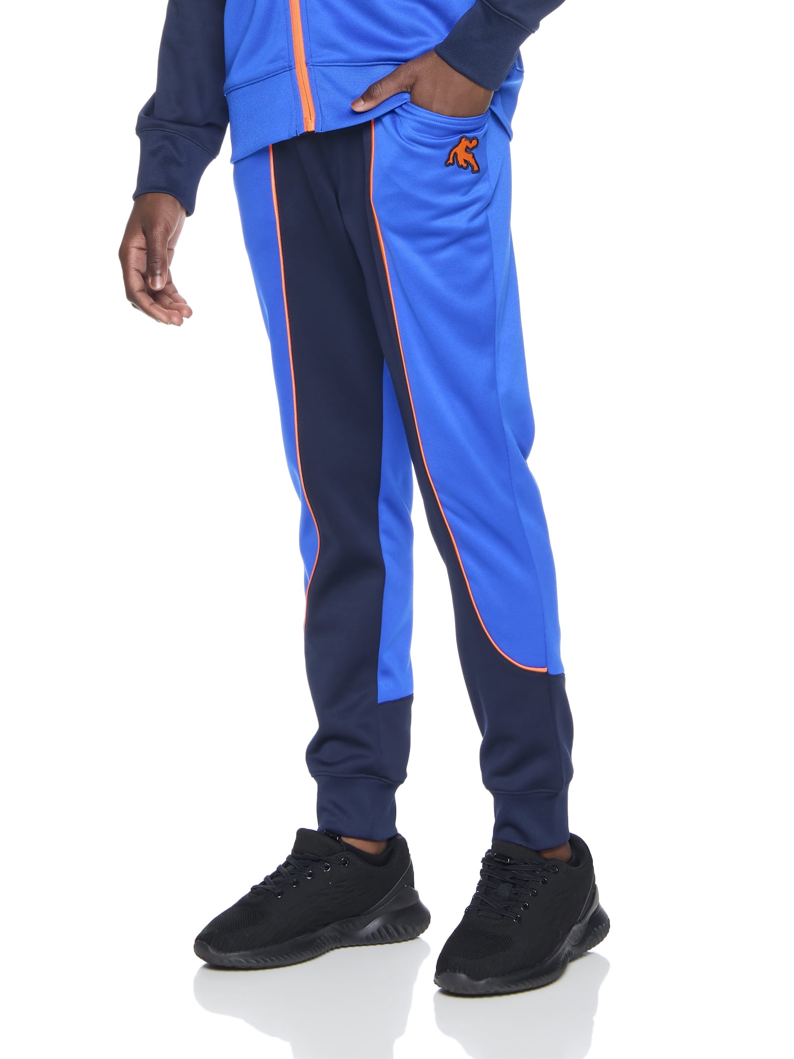 AND1 Boys Jumpball Athletic Colorblock Jogger, Sizes 4-18 - Walmart.com