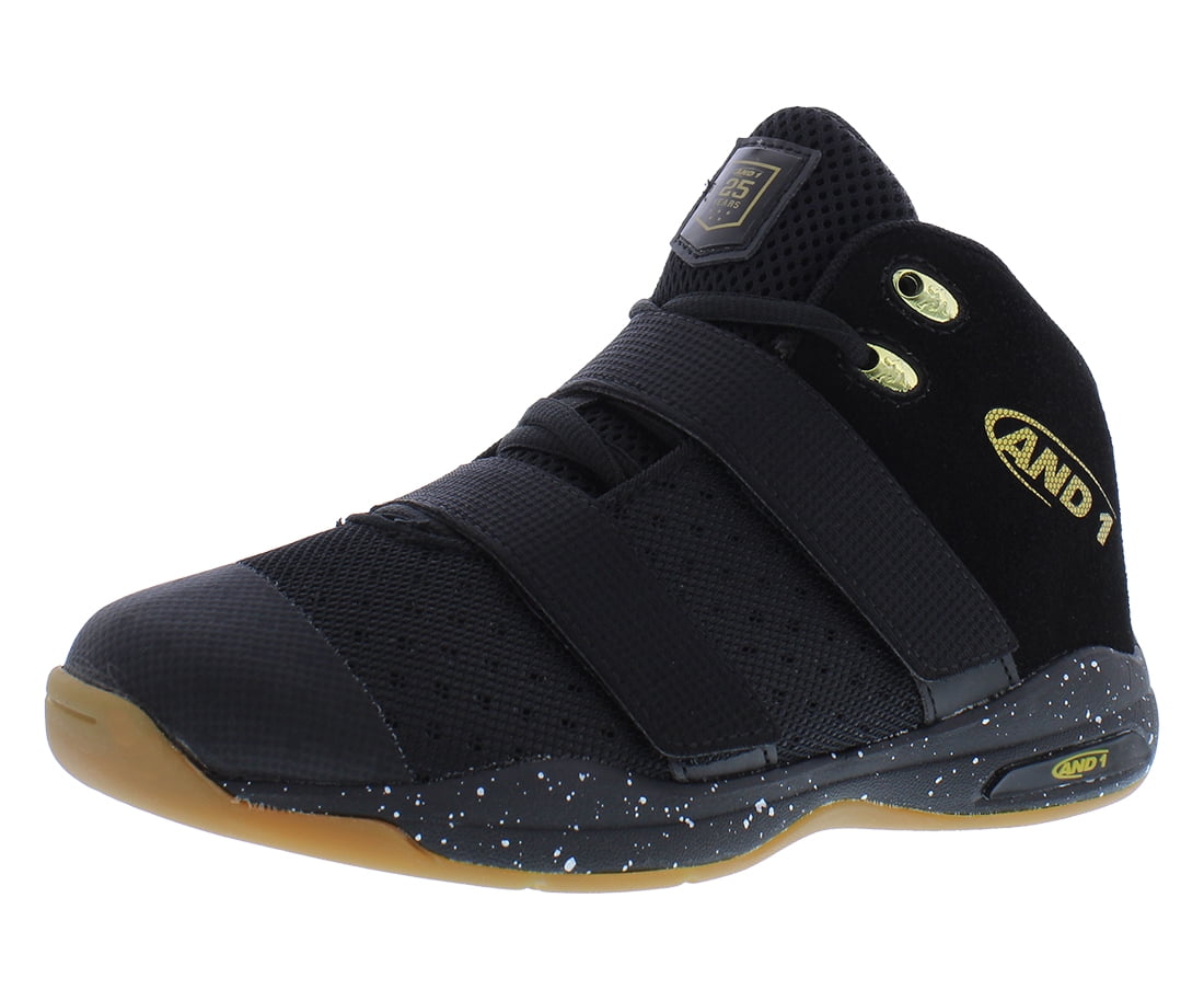 AND1 Chosen One II Wide PS Boys Shoes Size 3, Color: Black/Metallic ...